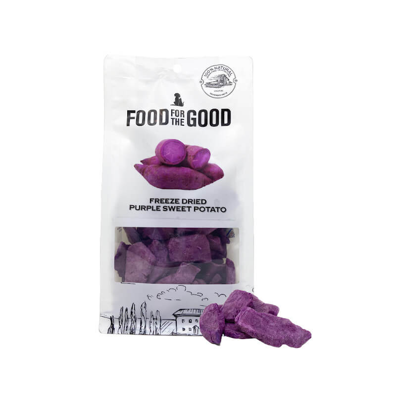 Food For The Good Freeze Dried Purple Sweet Potato 100g | Dog & Cat ...